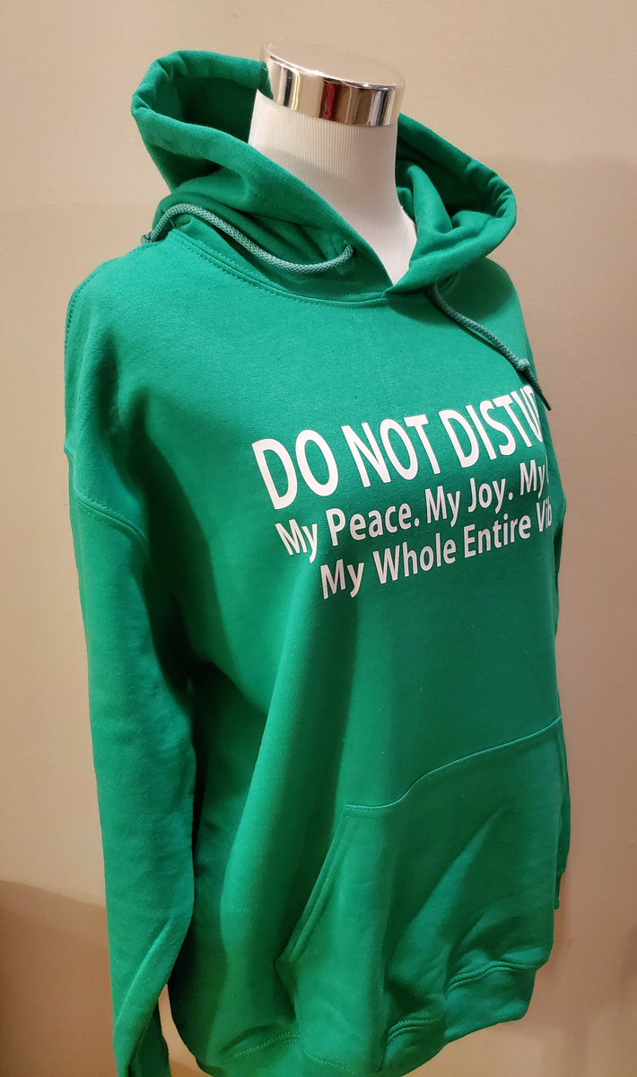 Do Not Disturb Hoodie – Tiny's Creations LLC